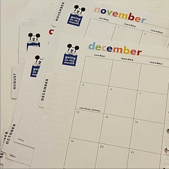 The Happy Planner | Office | Disney Mickey And Minnie Mouse Calendar ...